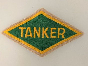 WWII U.S. Army TANKER cloth patch badge.
