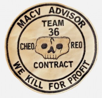 U.S. Army Vietnam S.F BLACK OPS MAC-v Advisor patch
